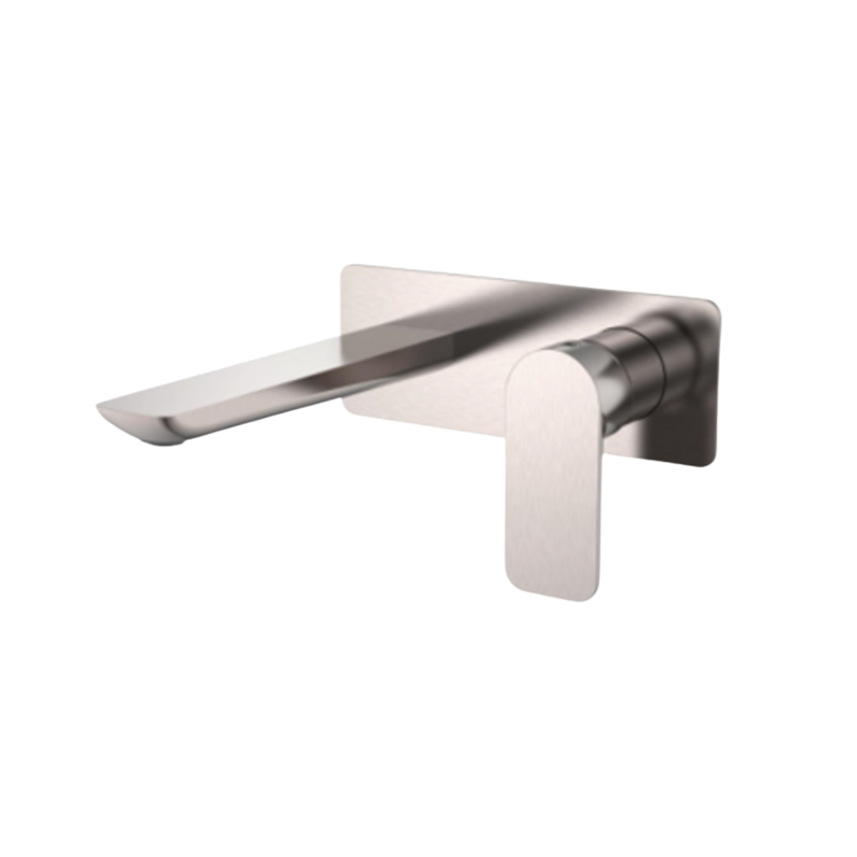 Cascade Wall Basin Mixer | Brushed Nickel – Tilewave