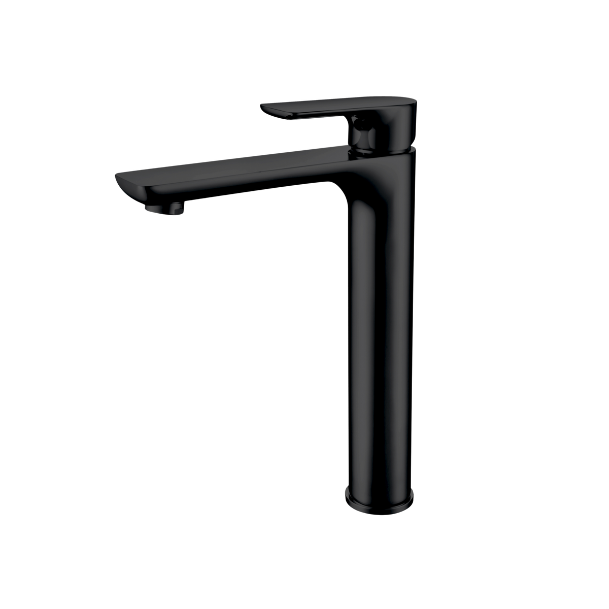 Cascade Tall Basin Mixer | Matt Black – Tilewave