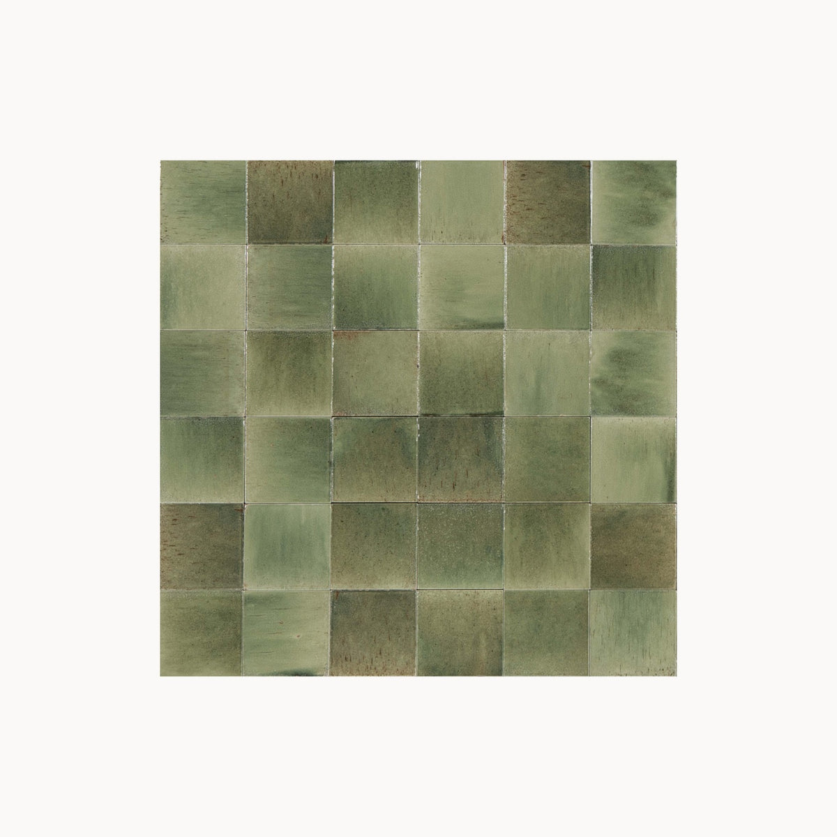 Gleeze Giada Green Gloss Square Tile – Tilewave