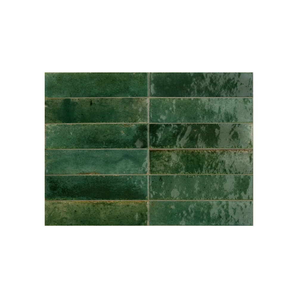Lume Green Gloss Subway Tile – Tilewave