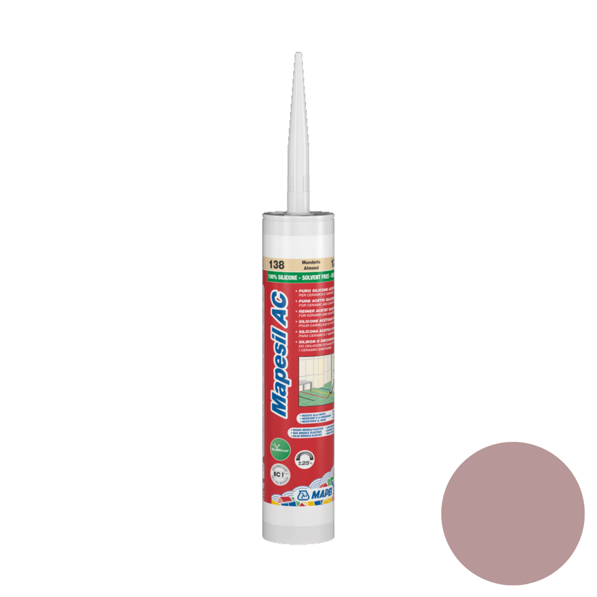 Mapei Silicone AC 310ml | Spelt (189) – Tilewave