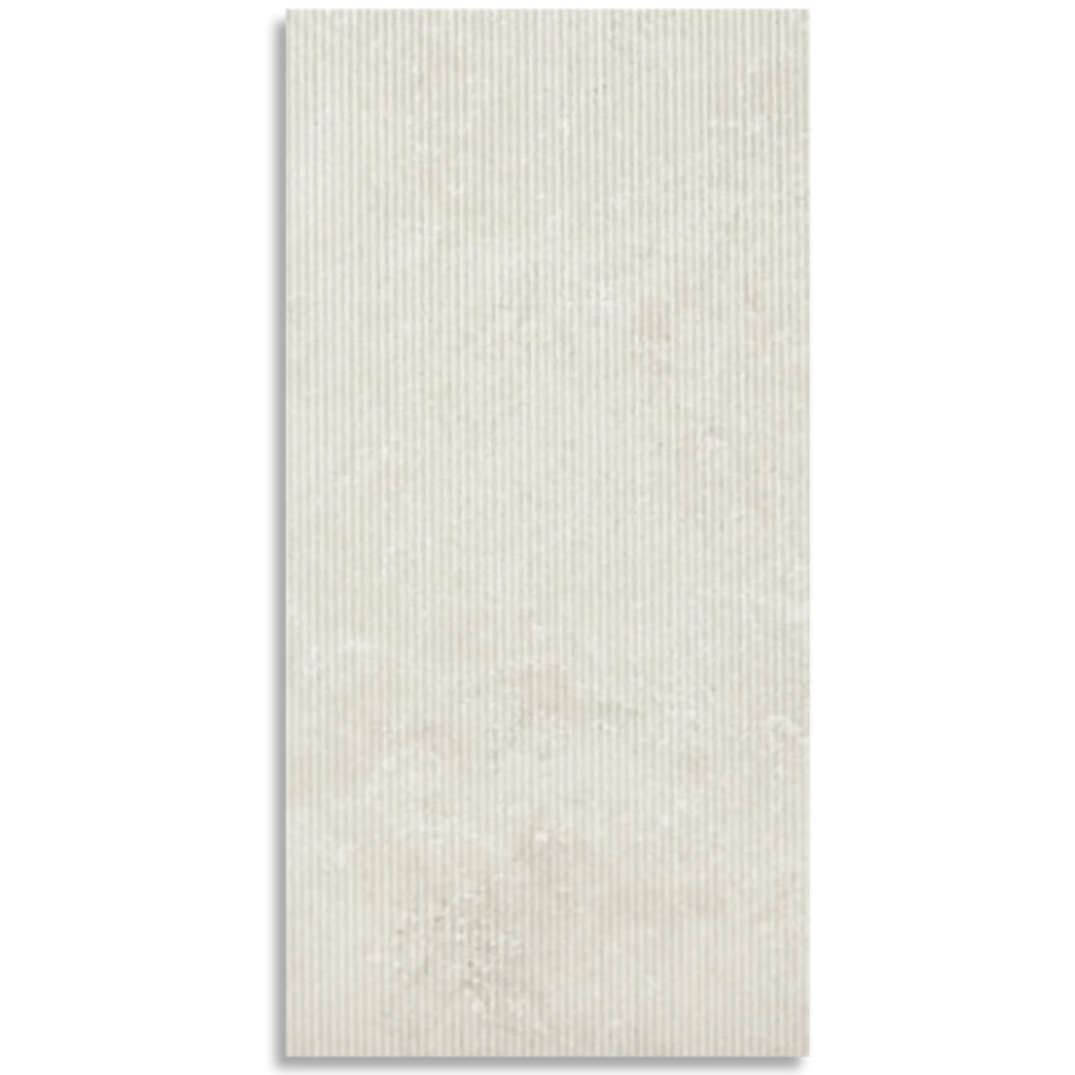 Tufa Xcut 3D Linea Off White Matt Tile – Tilewave