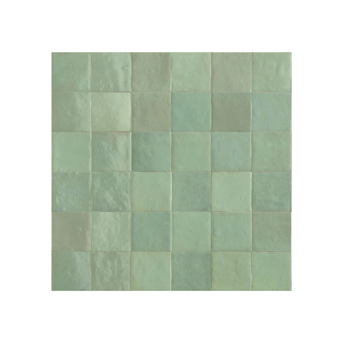 Zellige Turchese Gloss Square Tile – Tilewave