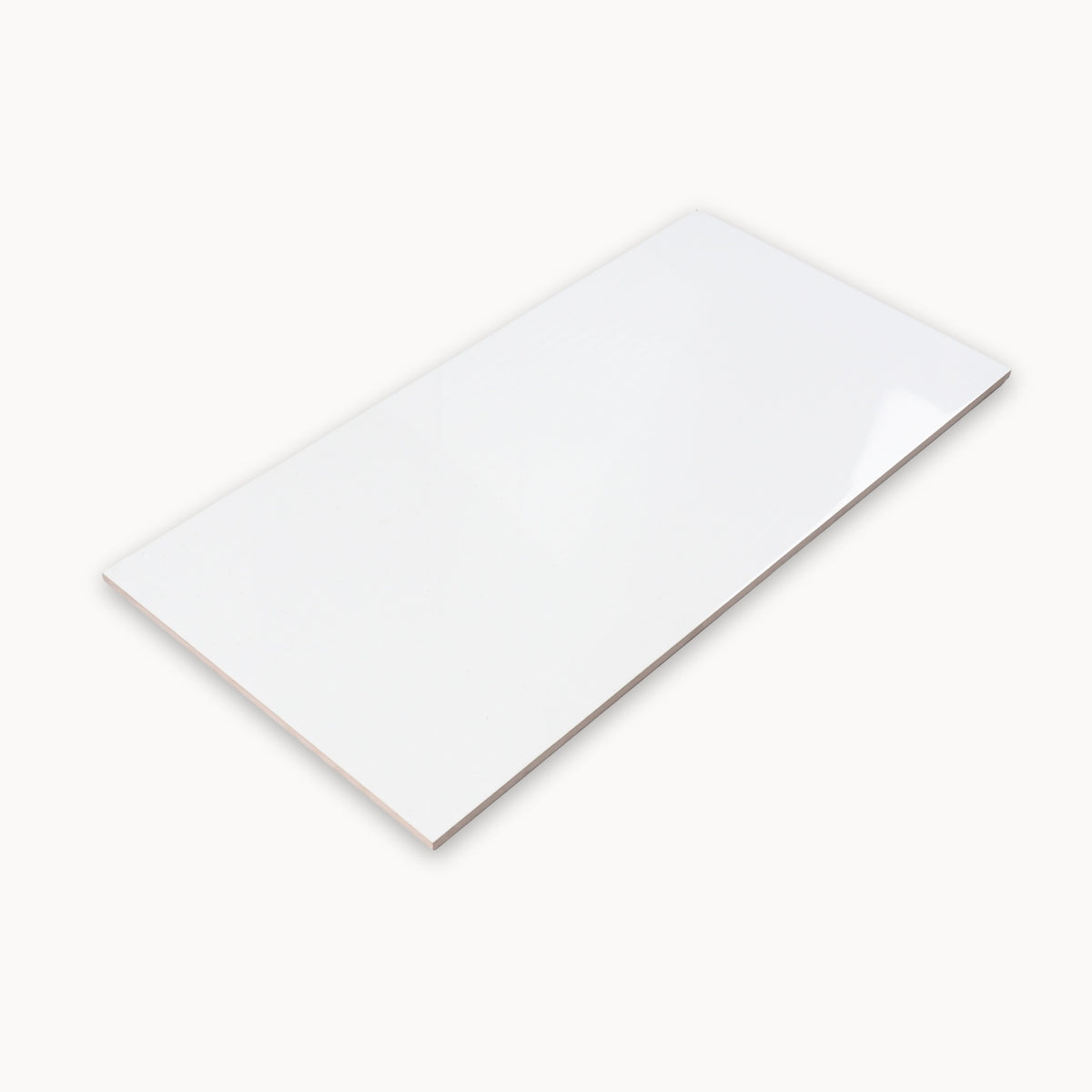 Haven Rectified White Gloss Tile – Tilewave